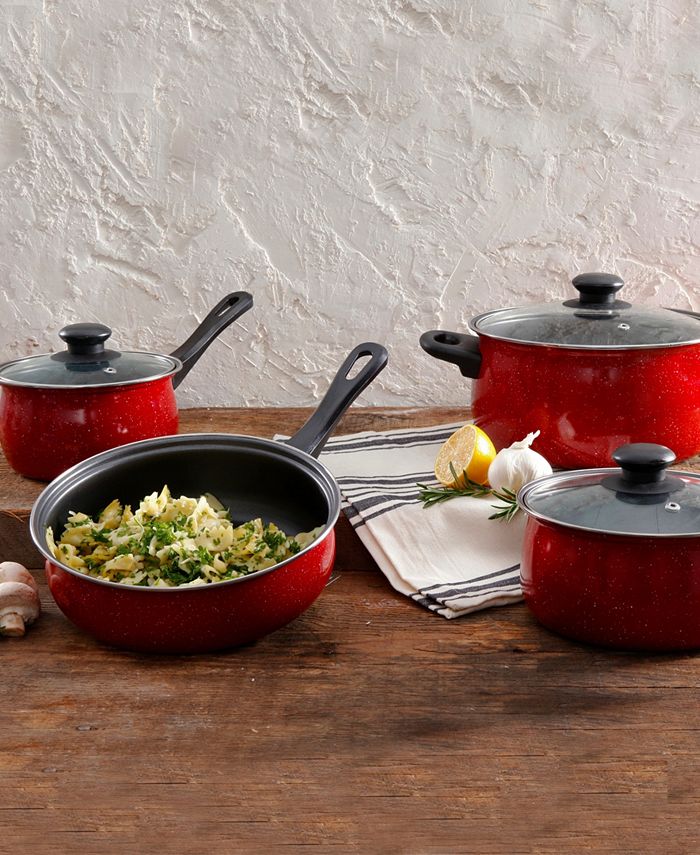 Gibson Casselman 7 Piece Cookware Set - Macy's