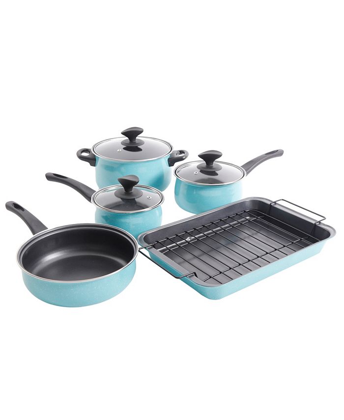 Gibson Sunbeam Kelfield 9 Piece Cookware Set - Macy's