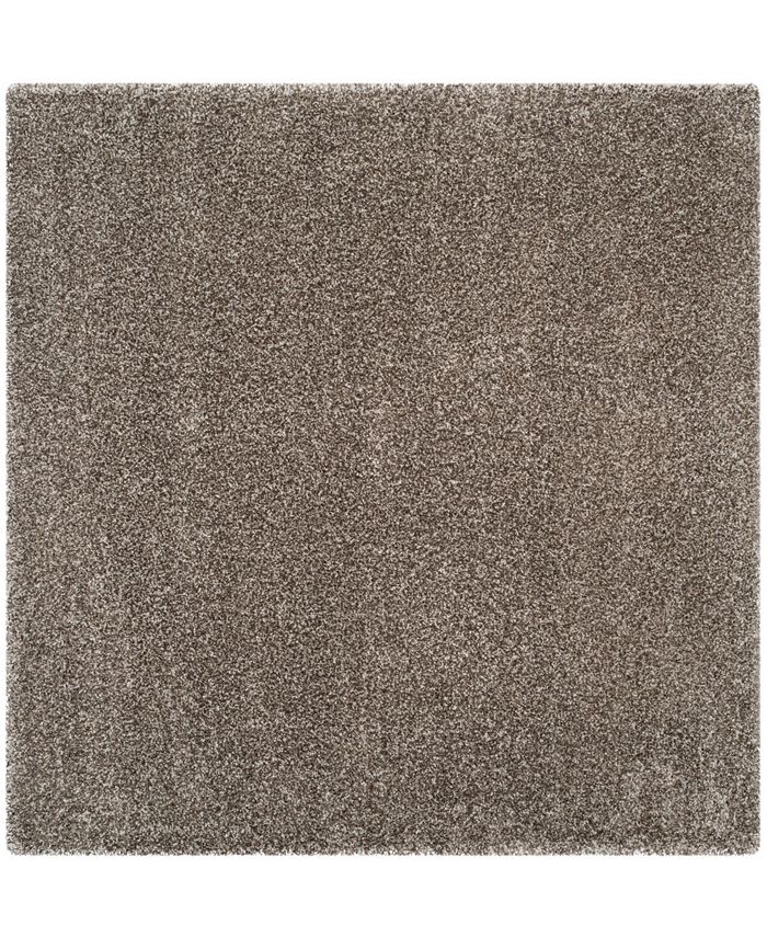 Safavieh Shag Gray 10' x 10' Square Area Rug - Macy's