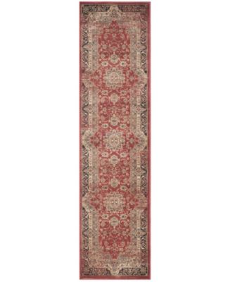 Safavieh Vintage Rust and Black 2'2" x 8' Runner Area Rug - Macy's
