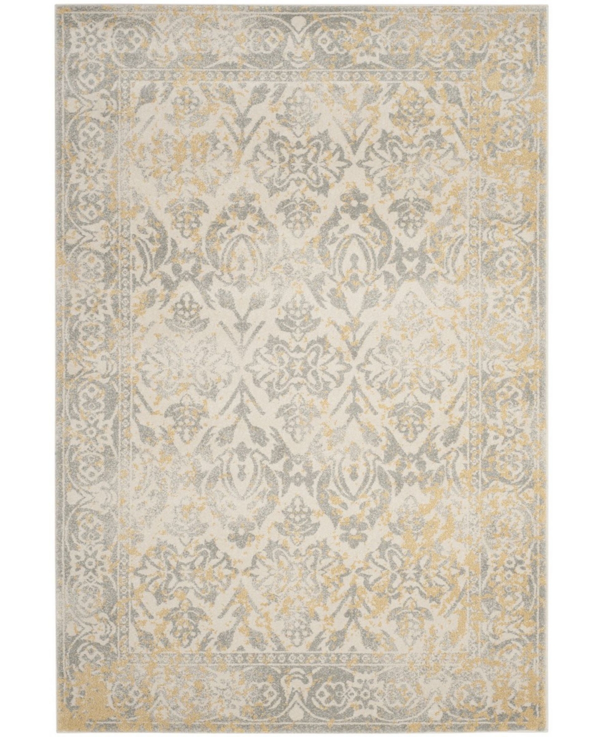 Click here for Safavieh Evoke EVK264 Ivory and Gray 51 x 76 Area... prices
