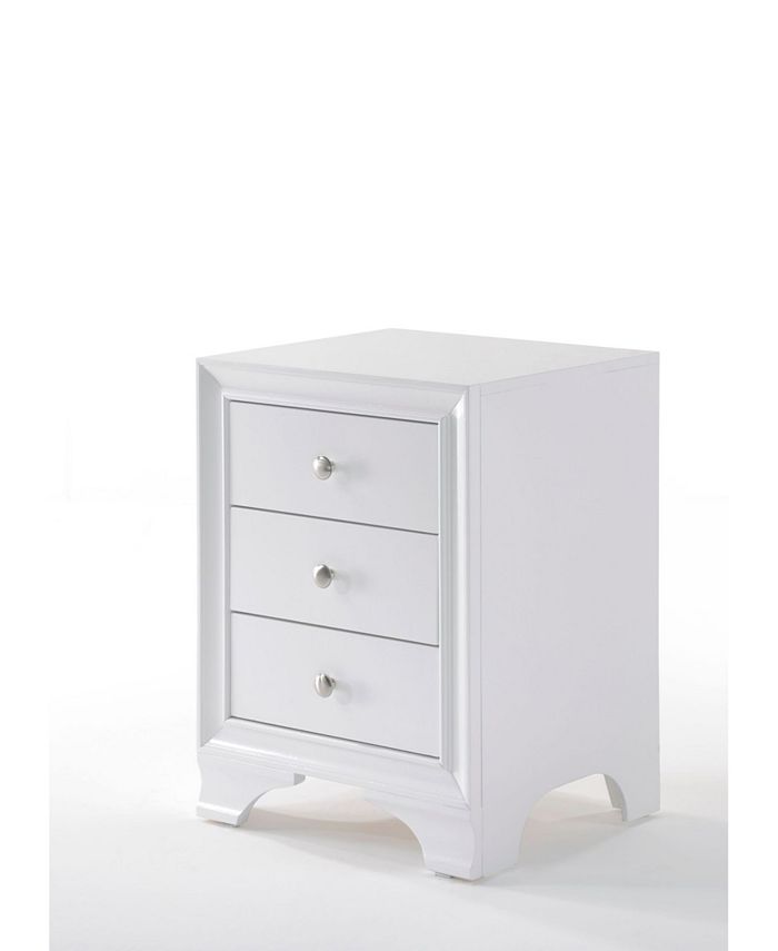 Acme Furniture Blaise Nightstand with 3 Drawers - Macy's