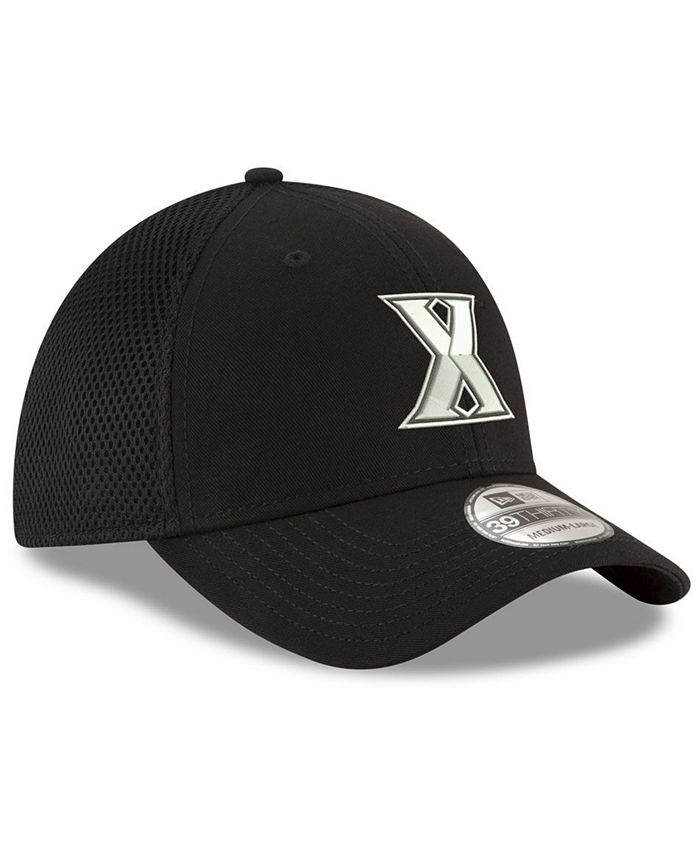 New Era Xavier Musketeers Black White Neo 39THIRTY Stretch Fitted Cap ...