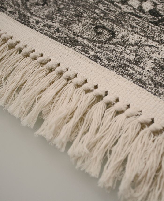 French Connection Montana Vegetable Dyed Cotton 26" x 45" Accent Rug ...