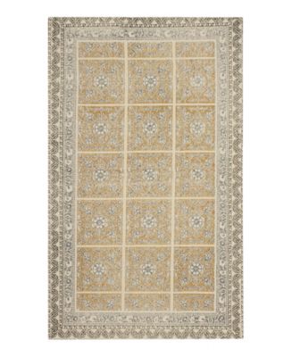French Connection Janis Stonewash Printed Cotton 27" x 45" Accent Rug ...