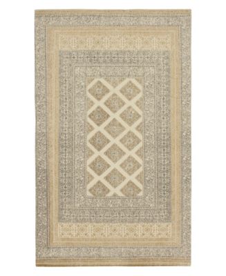 French Connection Bryn Stonewash Printed Cotton 30" x 50" Accent Rug ...
