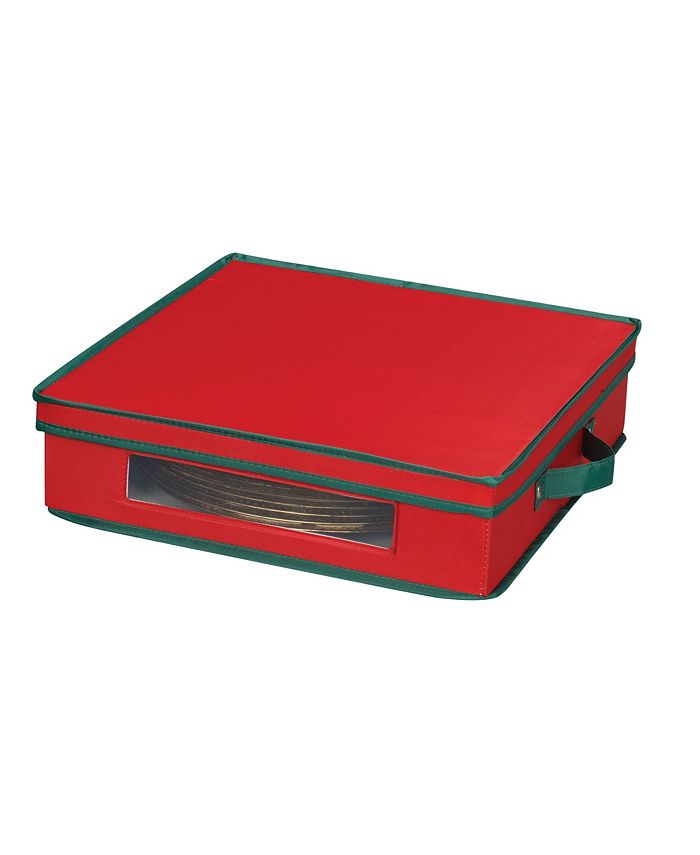 Household Essentials Holiday China Charger Plate Storage Box - Macy's