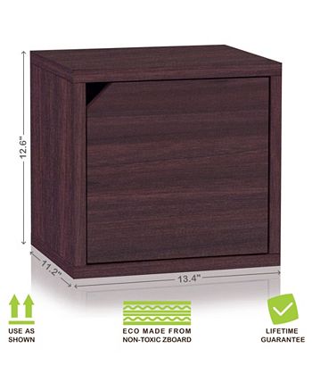 Way Basics Eco Stackable Connect Storage Cube with Door - Macy's