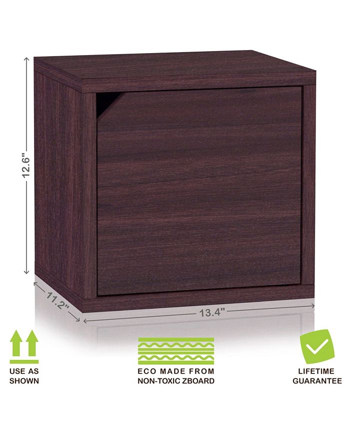 Way Basics Eco Stackable Connect Storage Cube with Door - Macy's