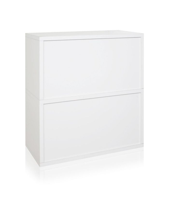 Way Basics Webster 2-Shelf Bookcase - Macy's