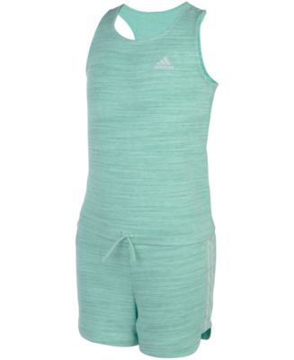 adidas Big Girls Transition Romper - Macy's