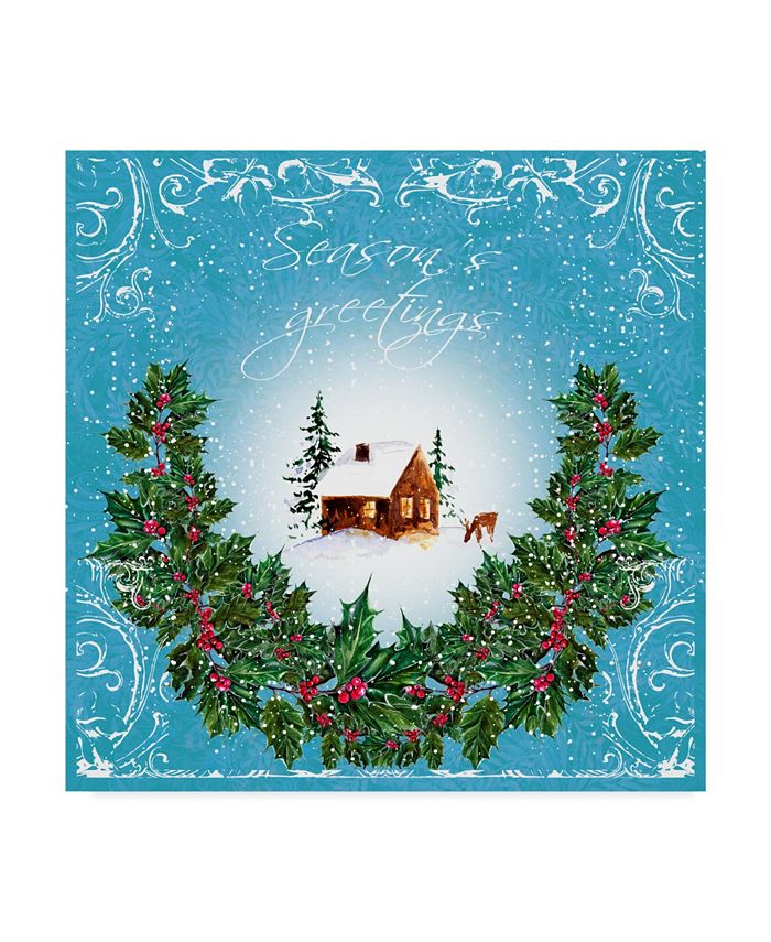 Trademark Global Irina Trzaskos Studio 'SEASONS GREETINGS' Canvas Art ...