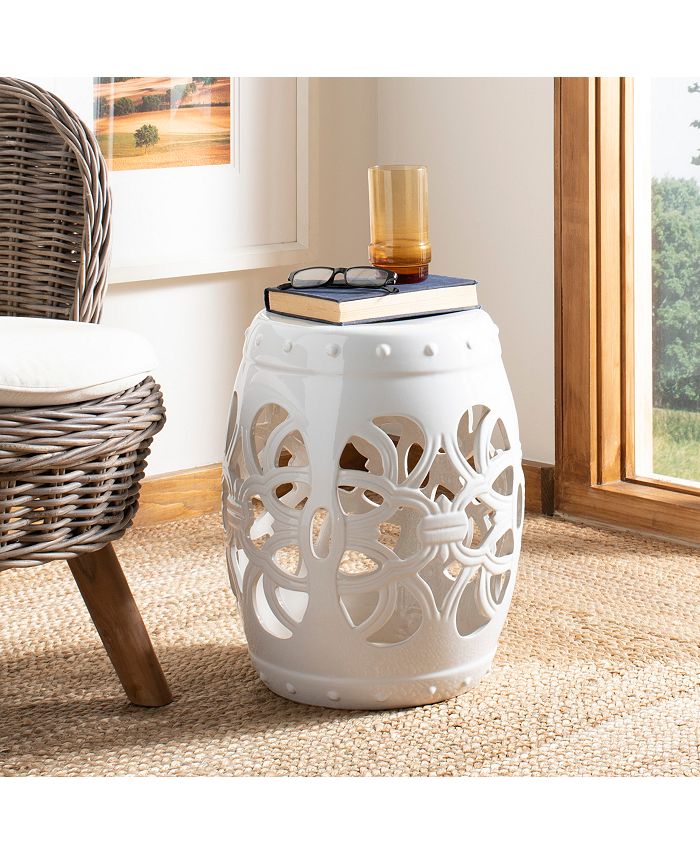 Safavieh Imperial Vine Garden Stool - Macy's