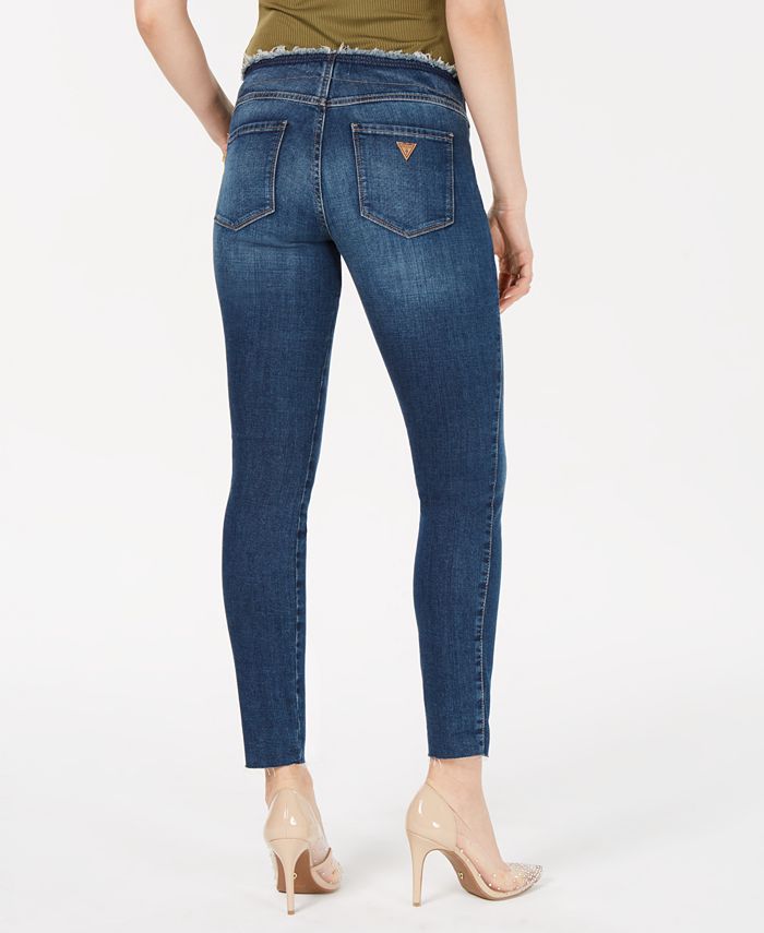 Guess Restructured Sexy Curve Skinny Jeans Macys