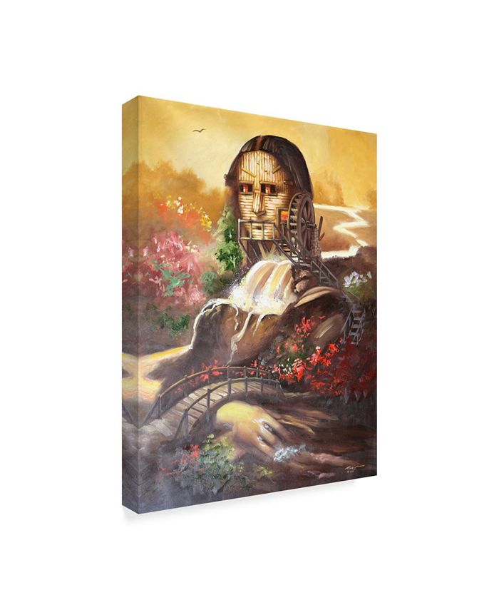 Trademark Global D. Rusty Rust 'Monas Mill Illusion' Canvas Art - 24" x ...
