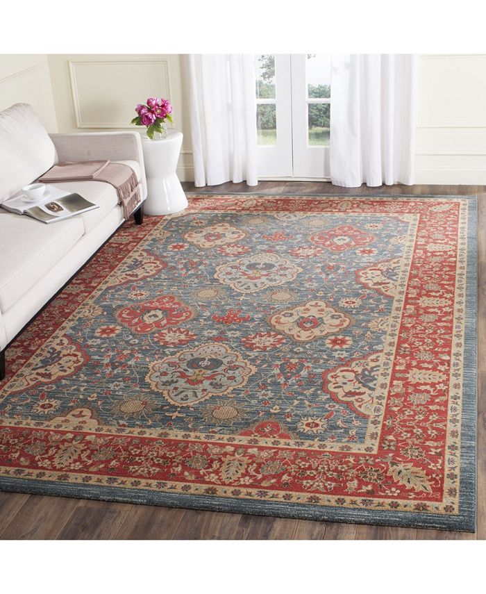 Safavieh Mahal Navy and Red 8' x 11' Area Rug - Macy's