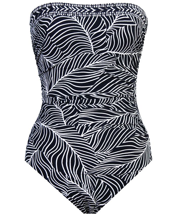 Miraclesuit Strapless Lush Life Avanti Allover Slimming One-Piece ...