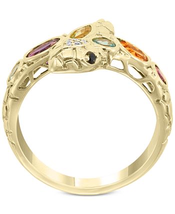 EFFY Collection EFFY® Multi-Gemstone (1 ct. t.w.) & Diamond Accent ...