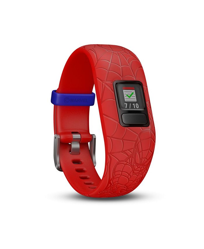 Garmin vívofit jr. 2 Marvel Spider-Man Kids Activity Tracker Red - Macy's