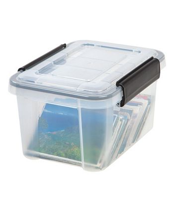 IRIS USA Iris 6.5 Quart Weather tight Storage Box - Macy's