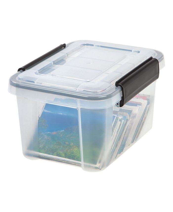 IRIS USA Iris 6.5 Quart Weather tight Storage Box - Macy's