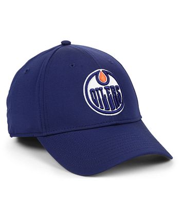 Authentic NHL Headwear Edmonton Oilers Basic Flex Stretch Fitted Cap ...