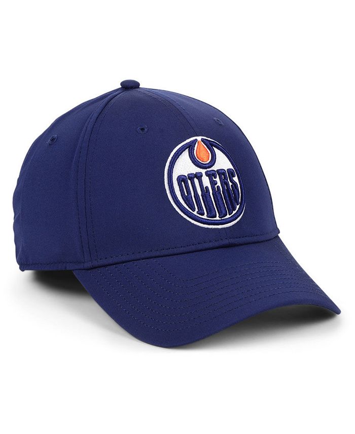Authentic NHL Headwear Edmonton Oilers Basic Flex Stretch Fitted Cap ...