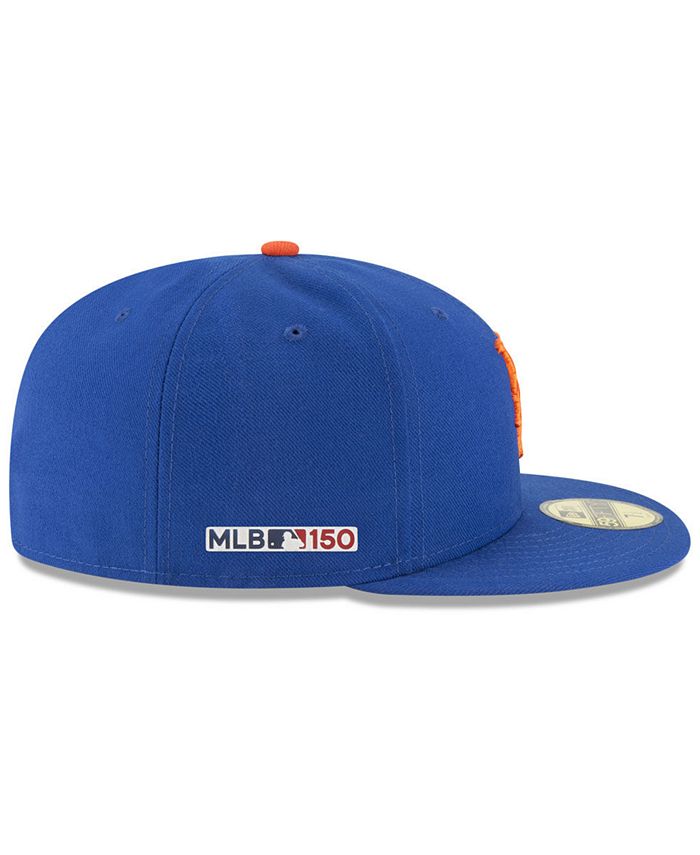 New Era New York Mets 150th Anniversary 59FIFTY-FITTED Cap - Macy's