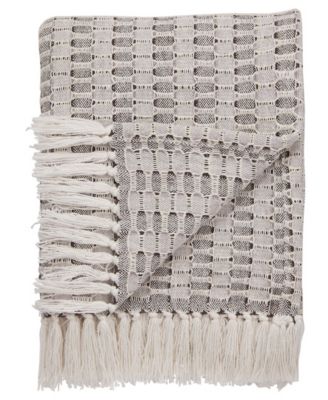 Jaipur Living Cherese Textured Throw 50" X 63" - Macy's