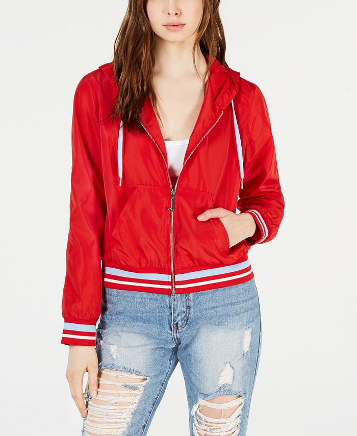 Juicy Couture Hooded Zip-Front Jacket - Macy's