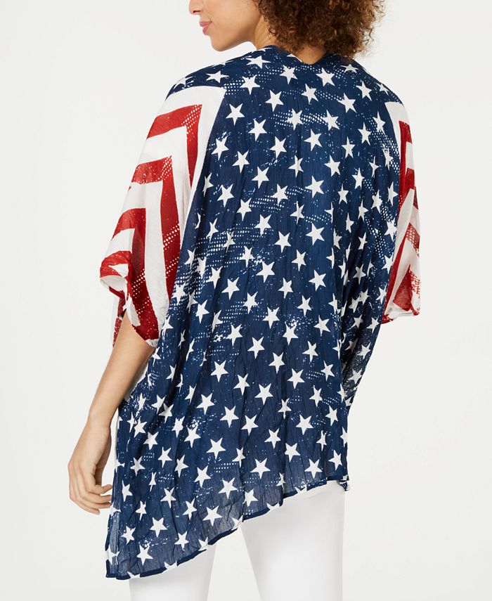 Collection XIIX Stars & Stripes Cover-Up - Macy's