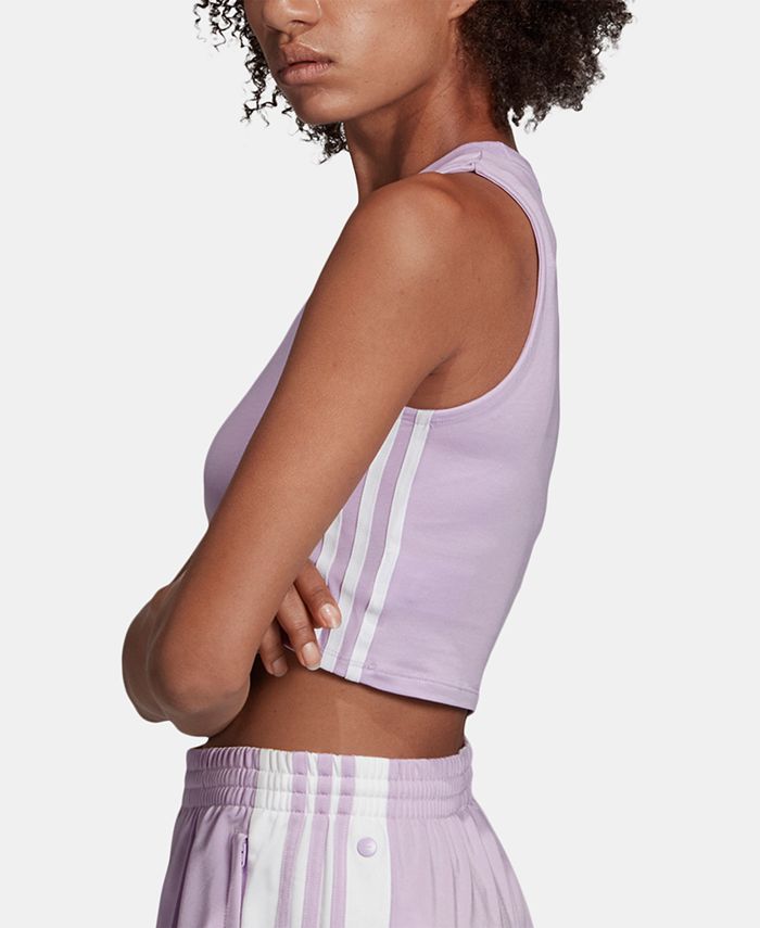 adidas Adicolor Cropped Tank Top - Macy's