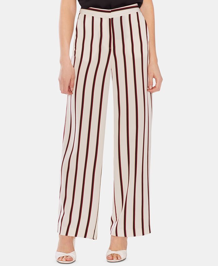 Vince Camuto Caravan Striped Wide-Leg Pants - Macy's