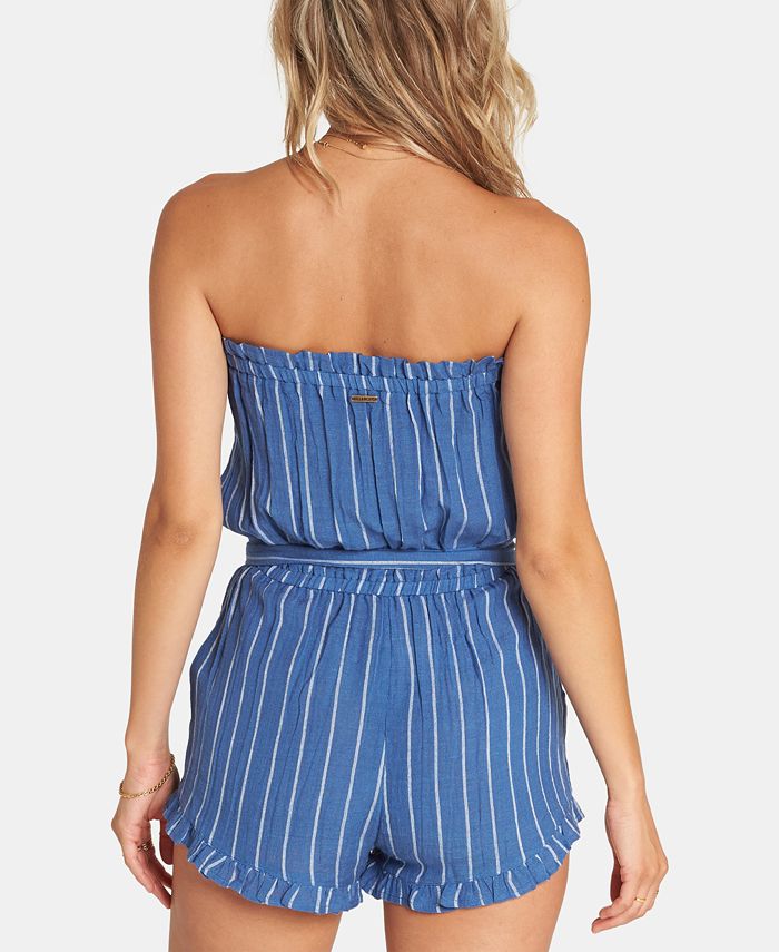 Billabong Juniors' Striped Romper - Macy's