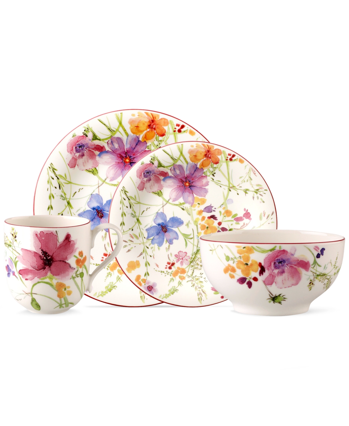 Click here for Villeroy & Boch Mariefleur 4-Piece Place Setting prices