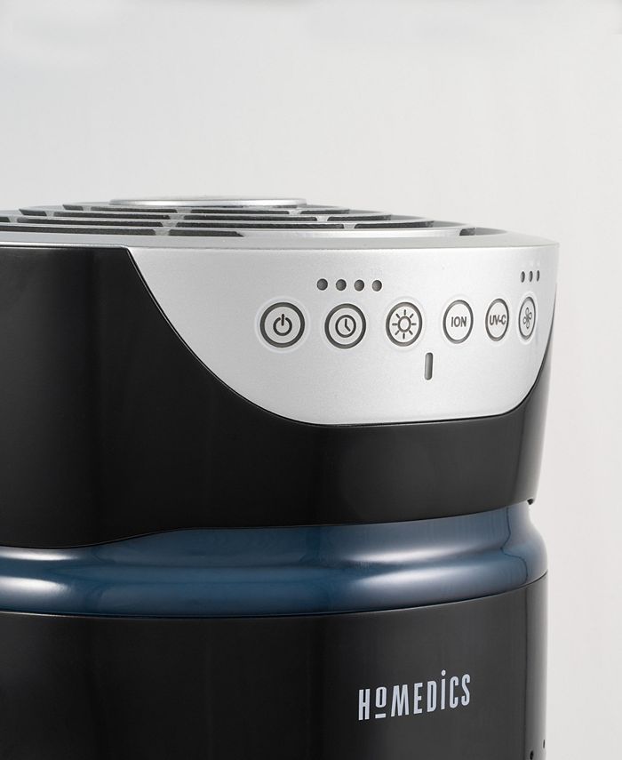 Homedics TotalClean 5-in-1 Tower Air Purifier with UV-C Light - Macy's
