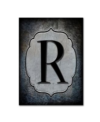 Trademark Global lightbox Journal 'Letter R' Canvas Art - 47" x 35" x 2 ...
