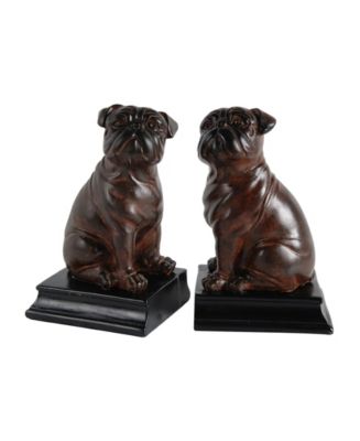 Bull Dog Bookends, Set of 2 - Macy's