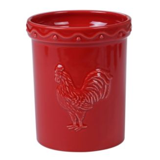 Certified International Homestead Rooster Tool Crock - Macy's