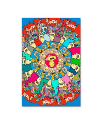 Miguel Balbas 'Soft Toys' Canvas Art - 24" x 16" x 2" - Macy's