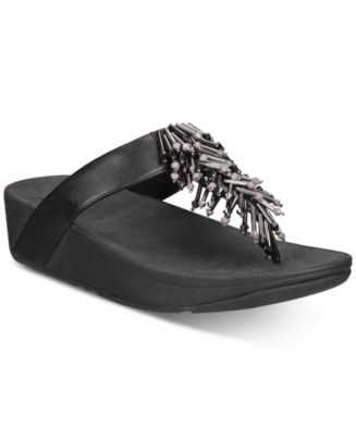 FitFlop Jive Treasure Flip-Flop Sandals - Macy's