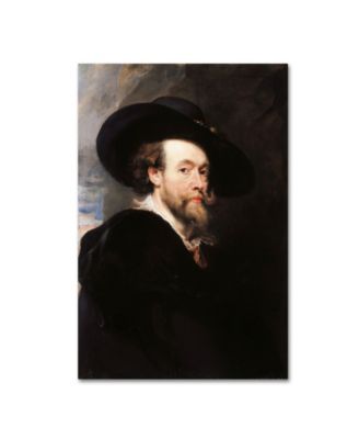 Peter Paul Rubens 'Portrait Of The Artist' Canvas Art - 32" x 22" x 2 ...