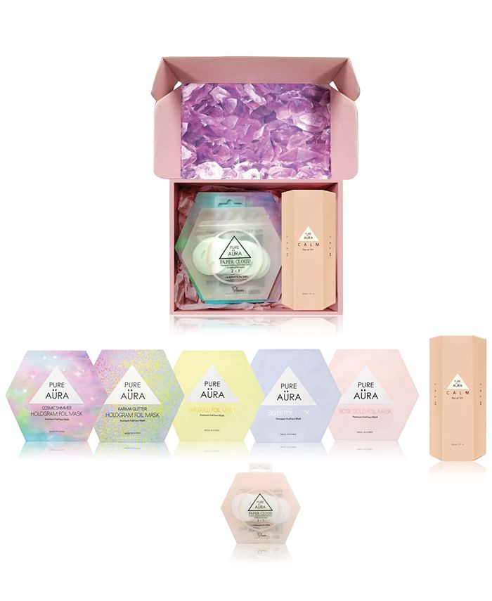 Pure Aura 7-Pc. Face Mask Set - Macy's