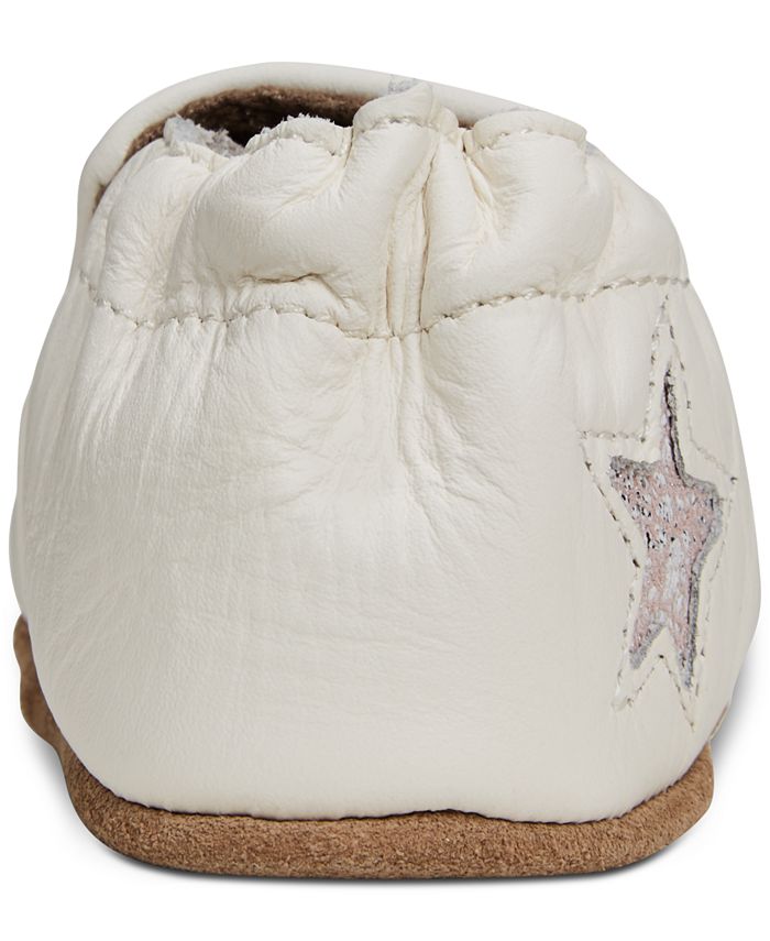 Robeez Baby Girls Aria Beige Soft Sole Shoes - Macy's
