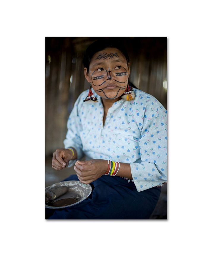 Trademark Global Robert Harding Picture Library 'Woman Sitting' Canvas ...