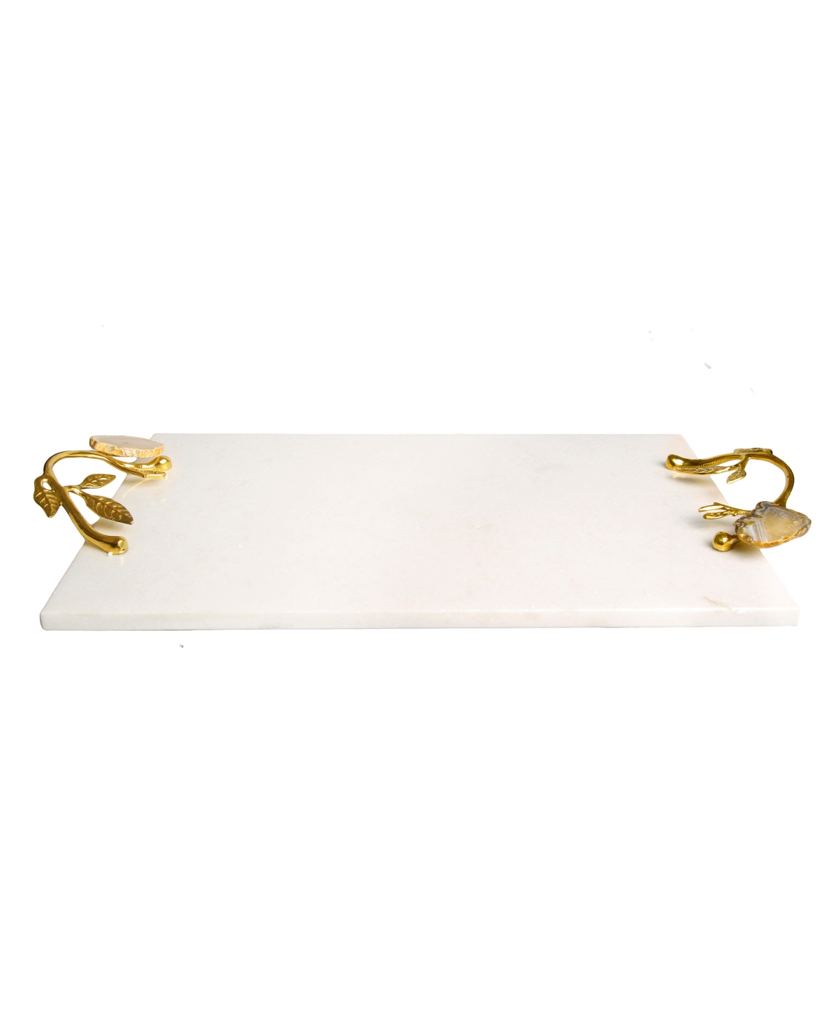 Click here for Classic Touch 16.25 Marble Challah Tray with Agate... prices