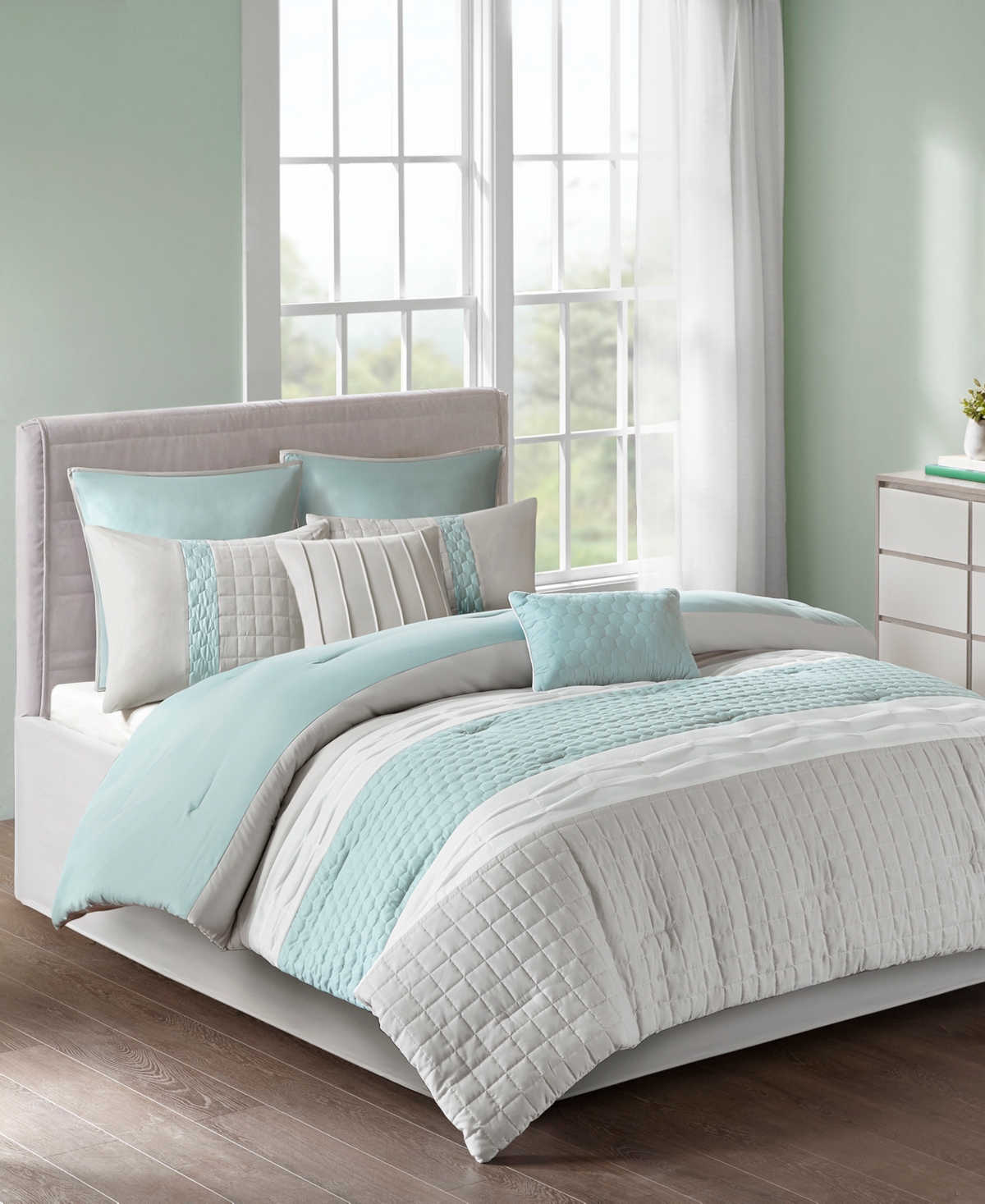 Click here for 510 Design Tinsley 8-Pc. Comforter Set  California... prices