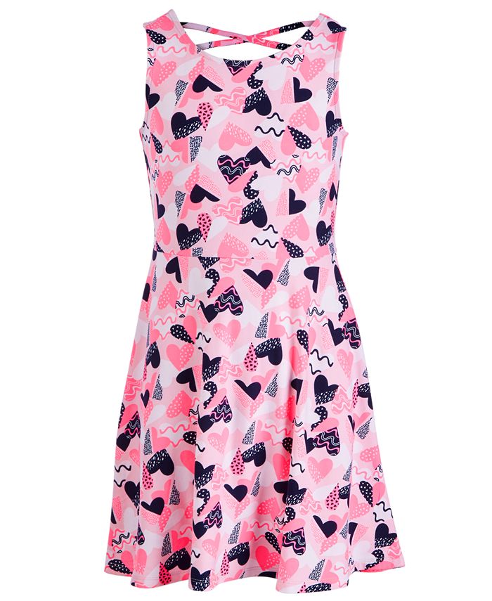 Epic Threads Big Girls Pink Lady Skater Dress, Created for Macy's - Macy's