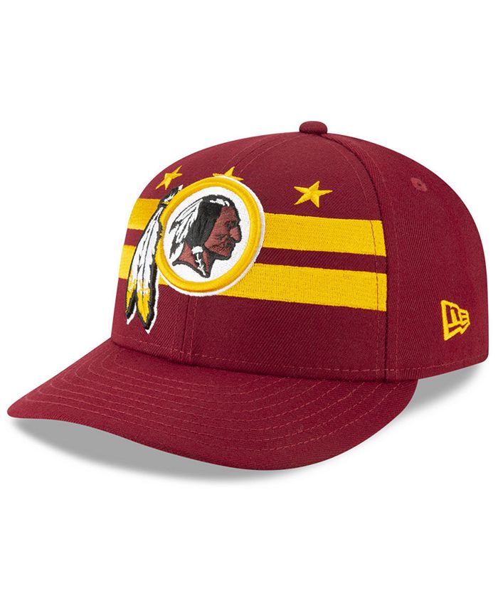 New Era Washington Redskins Draft Low Profile 59FIFTY-FITTED Cap - Macy's