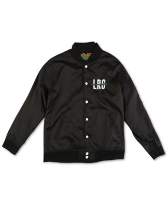 LRG Men's Logo Graphic Bomber Jacket - Macy's